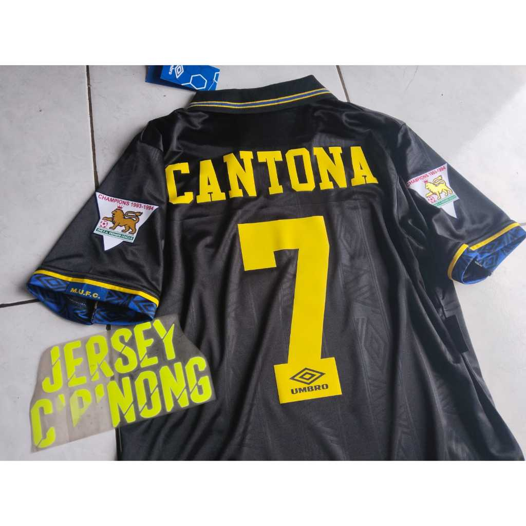 Jual Jersey Manchester united 1994 Cantona MU KUNGFU MU CANTONA ...