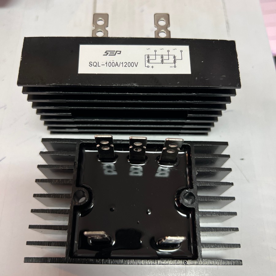 Jual Dioda Diode 5 Kaki 5Pin 3 Phase 3Phase SQL-100A/1200V SQL 100A 1200V 1200Volt | Shopee ...