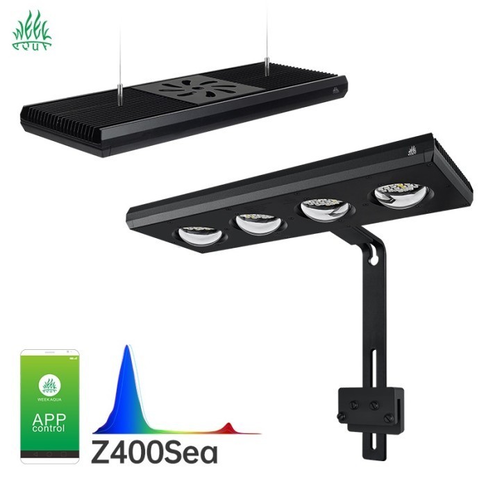 Jual Week Aqua Z400 SEA Z FULL SPECTRUM + UV Marine Aquarium Lightning ...