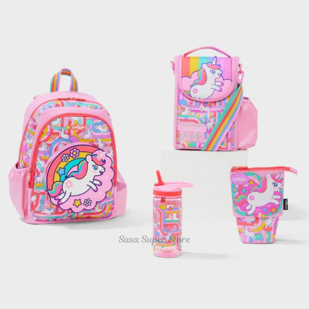 Jual SASA BEBE | SCHOOL BAG SERIES GIRL PINK BLAST OFF CHARACTER ...