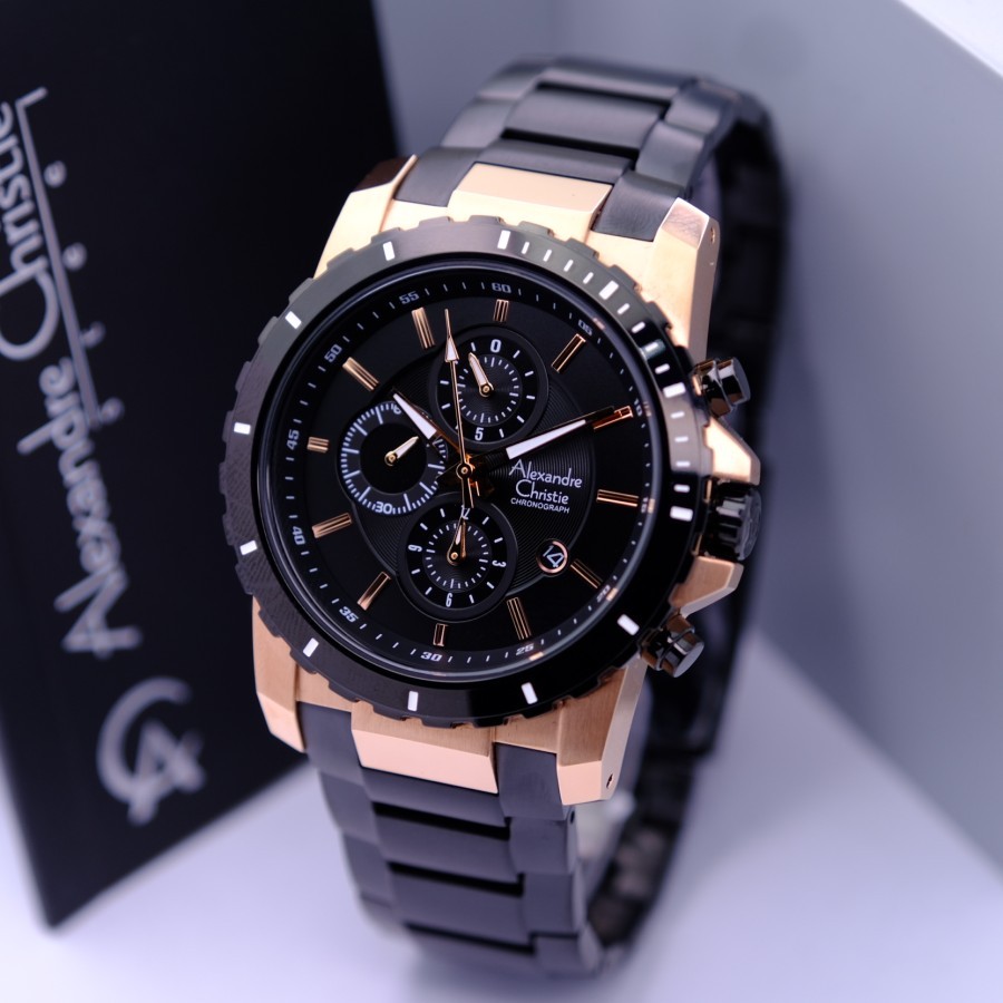 Jual JAM TANGAN PRIA ALEXANDER CHRISTIE AC 6141 ORIGINAL / JAM TANGAN ...