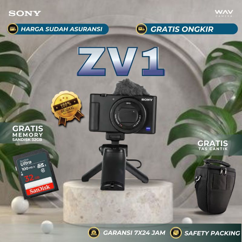 Jual GRATIS MEMORY 32GB SONY ZV1 MULUS MURAHHH | Shopee Indonesia