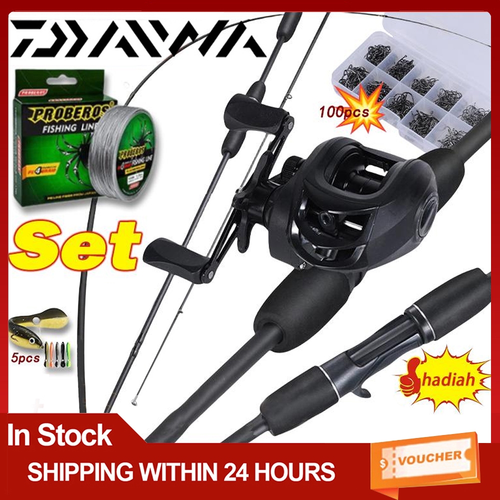 Jual 【⚡Beli 1 Dapat 5⚡ 】1.6M/1.8M/2.1M/2.4M Joran Pancing Set / joran ...