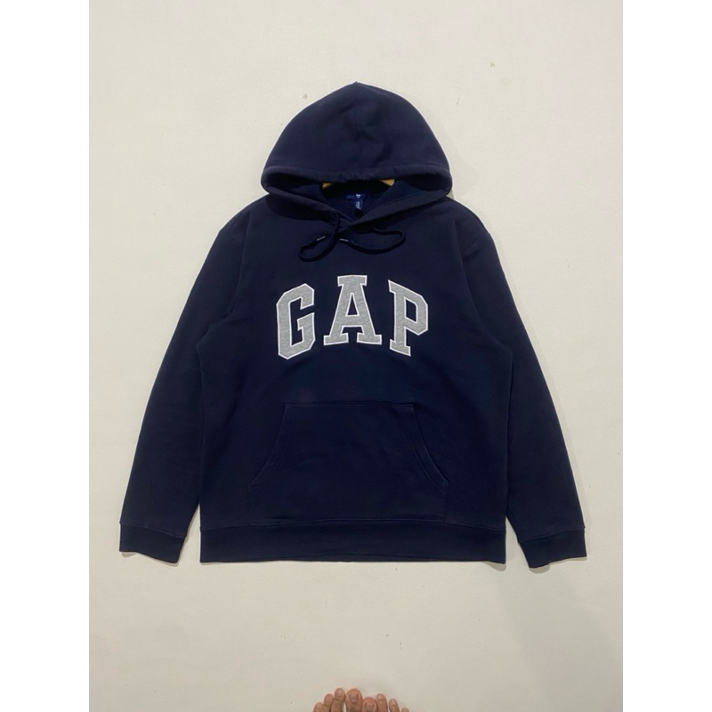 Jual HOOIE GAP NAVY BLACK SECOND BEKAS | Shopee Indonesia