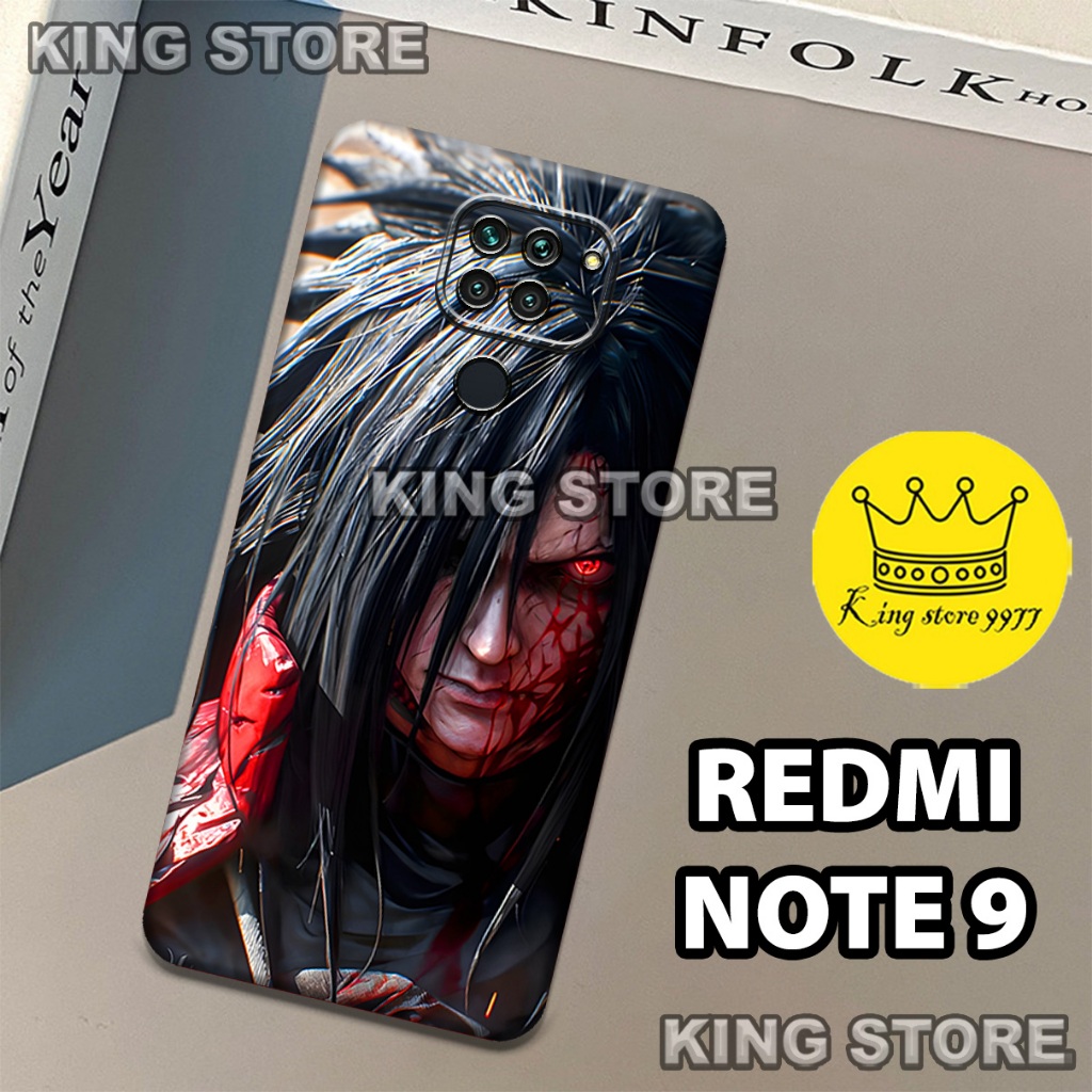 Jual (KS8) Softcase karet untuk REDMI NOTE 9 2024 Motif gambar Anime ...