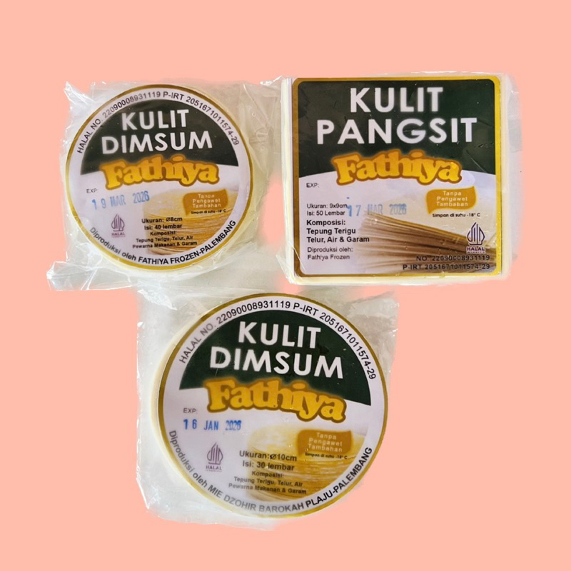 Jual Kulit Dimsum 8cm 10cm / Pangsit / Lumpia / Mie mias bulat kotak ...