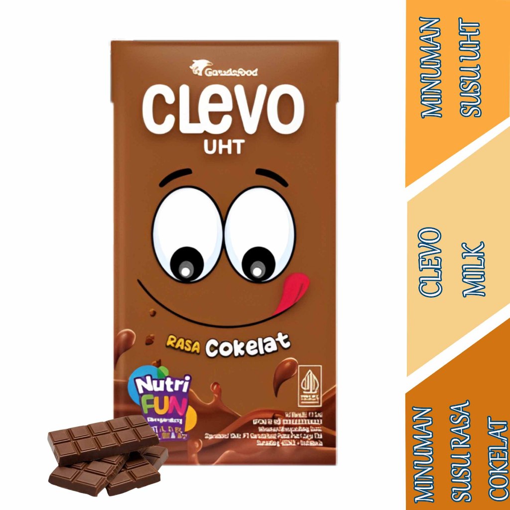 Jual Minuman Susu Rasa Cokelat - Clevo Milk - Minuman Susu UHT - 115ml ...