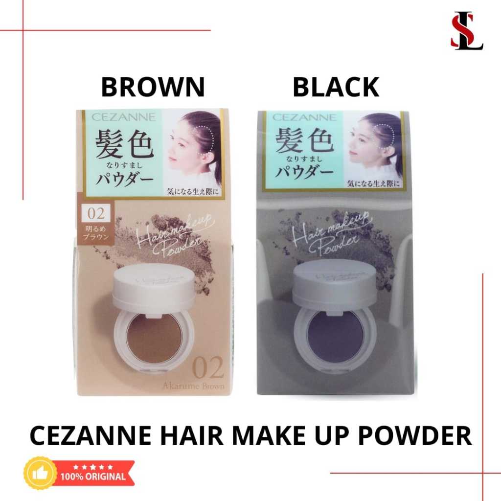 Jual Cezanne hair makeup powder 4gr penutup pitak / botak original ...