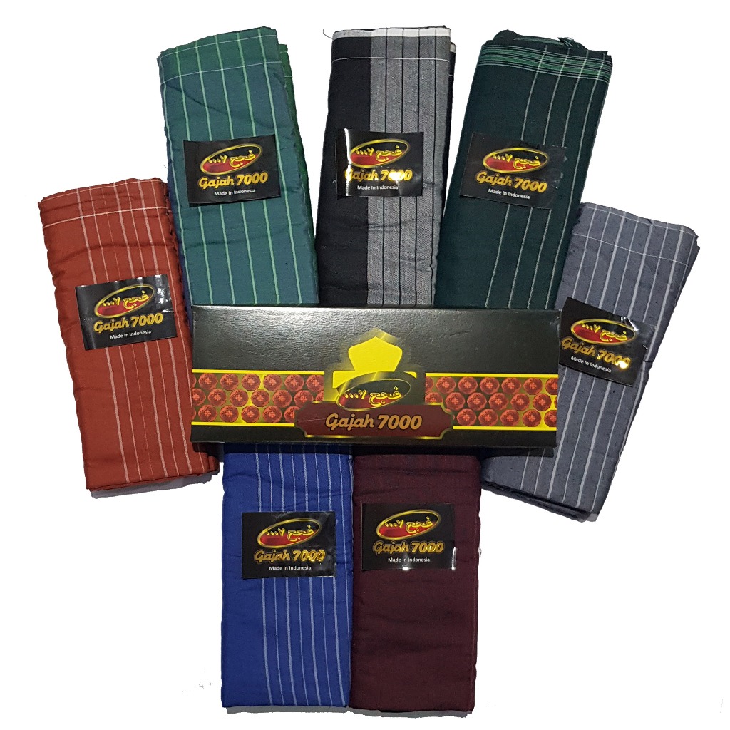 Jual Gajah Manis Sarung Lebaran Dewasa Polos Warna THR Lebaran | Shopee ...