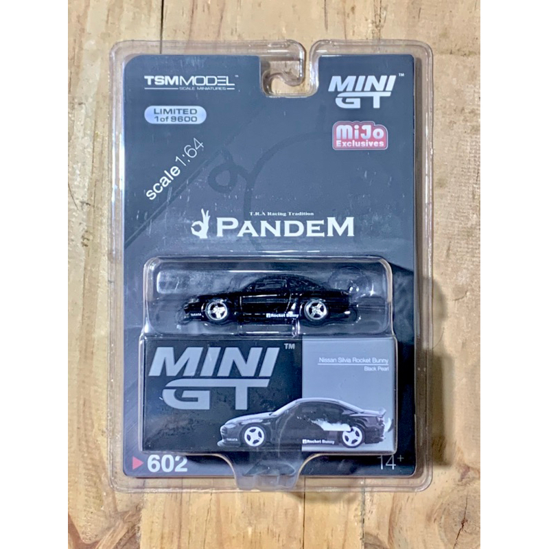 Jual Mini GT 602 Nissan Silvia Rocket Bunny Black Pearl Blister Pandem | Shopee Indonesia
