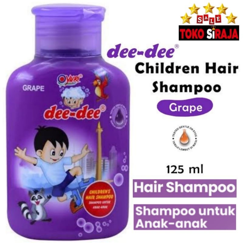 Jual DEE-DEE HAIR SHAMPOO GRAPE 125 ML / SHAMPO ANAK ANAK DEE DEE AROMA ...