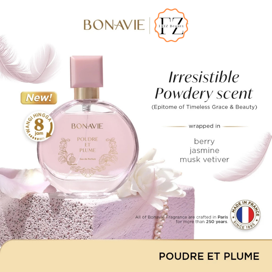 Jual Bonavie Eau de Parfum - Poudre et Plume 30 ml | Shopee Indonesia