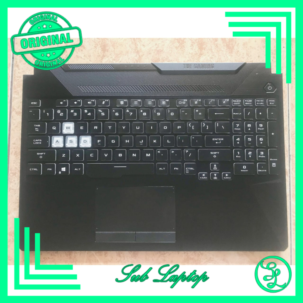 Jual Frame Keyboard Palmrest Keyboard Casing Keyboard Asus TUF A15 FX506 FX506I FX506IV FX506IH ...