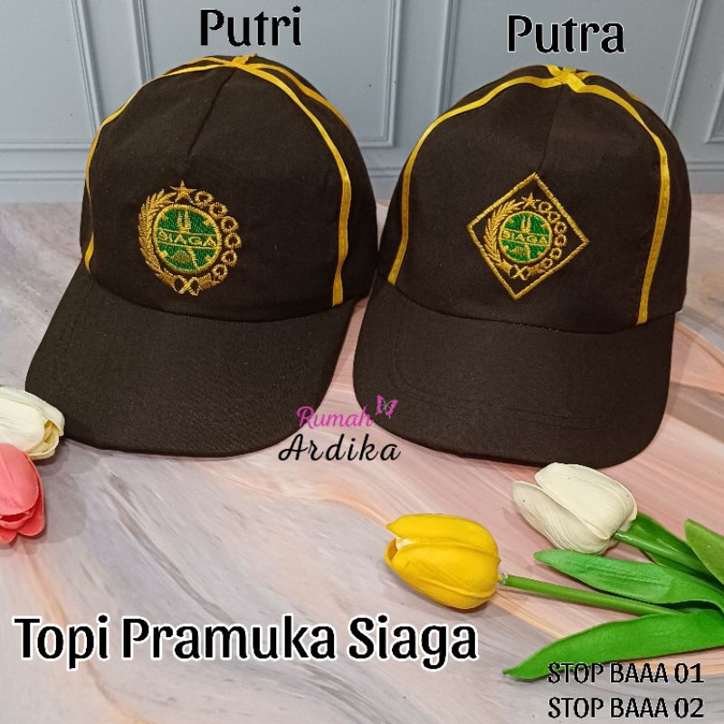 Jual Topi Pramuka Siaga Topi Pramuka SD | Shopee Indonesia