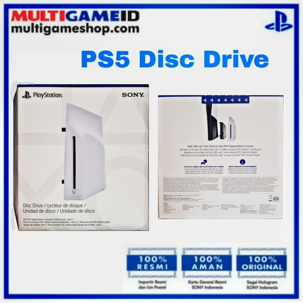 Jual PS5 Slim Disc Drive (Sony International) | Shopee Indonesia