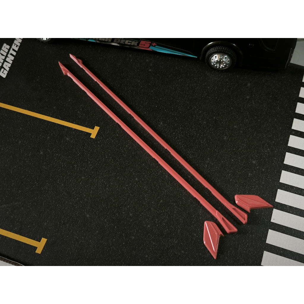 Jual Selendang & Geprek Jetbus 3 Miniatur Bus Basuri RKC Merah | Shopee ...