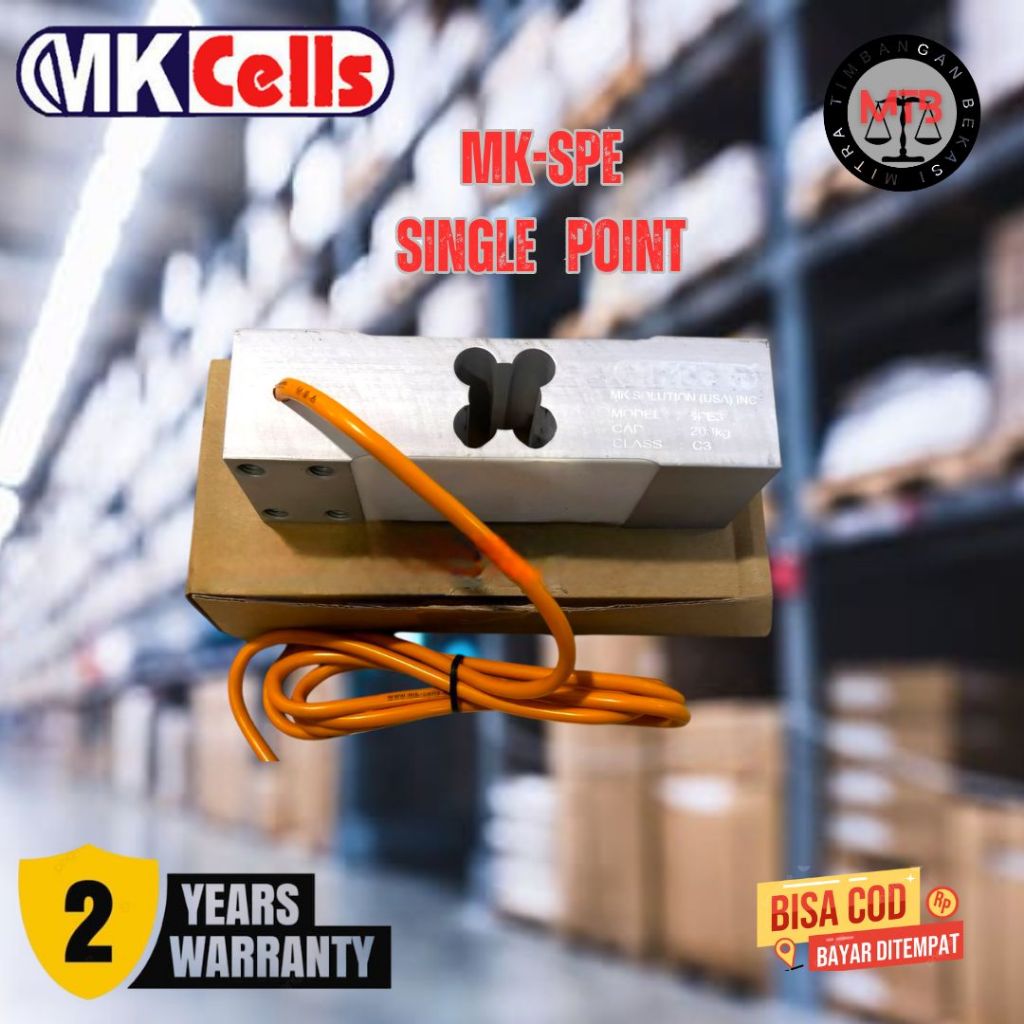 Jual load cell single point MK-SPE3 cap 200kg. loadcell batang MK-SPE3 cap 50kg sampai 500 kg ...