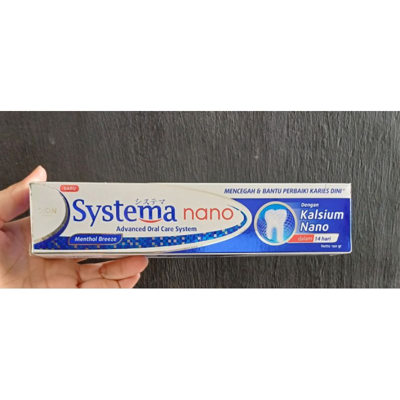 Jual Systema nano Pasta gigi 190gr | Shopee Indonesia