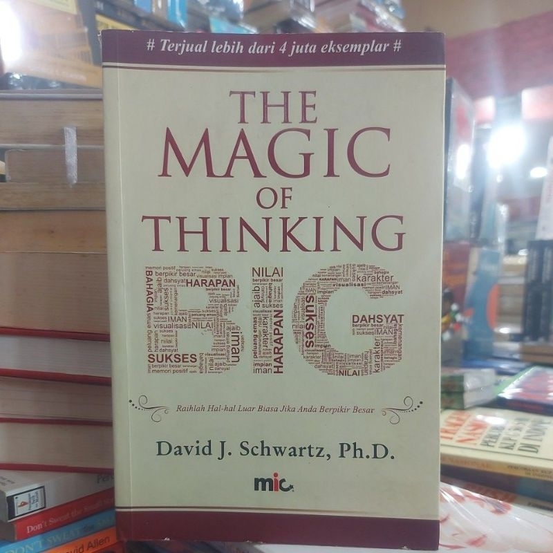 Jual Buku Raihlah Hal-hal Besar Jika Anda Berpikir Besar The Magic Of Thinking | Shopee Indonesia