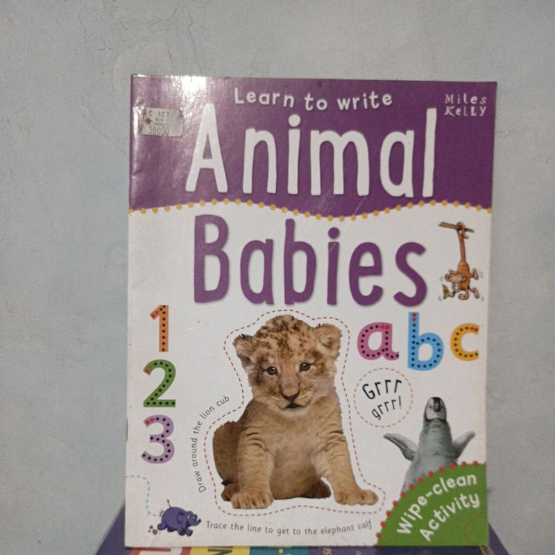 Jual Learn to Write : ANIMAL BABIES | Shopee Indonesia