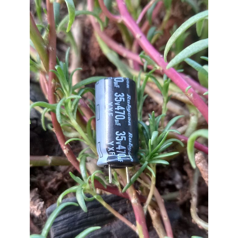 Jual elco 470uf 35v orginal rubycon | Shopee Indonesia