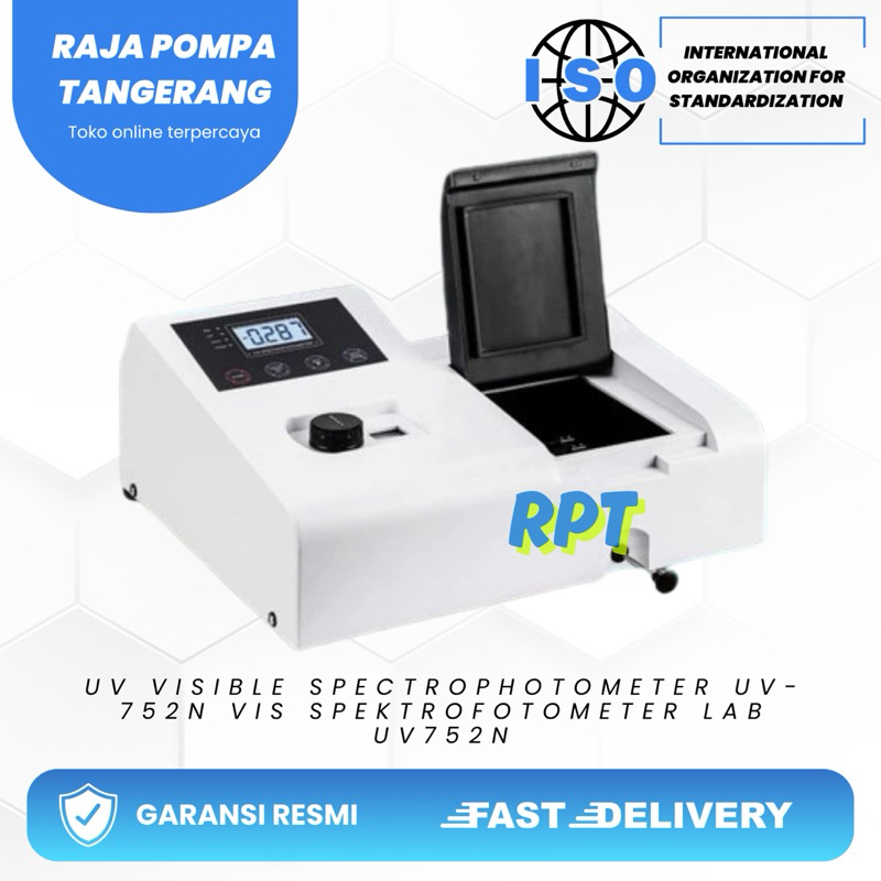 Jual UV Visible Spectrophotometer UV-752N Vis Spektrofotometer Lab UV752N | Shopee Indonesia