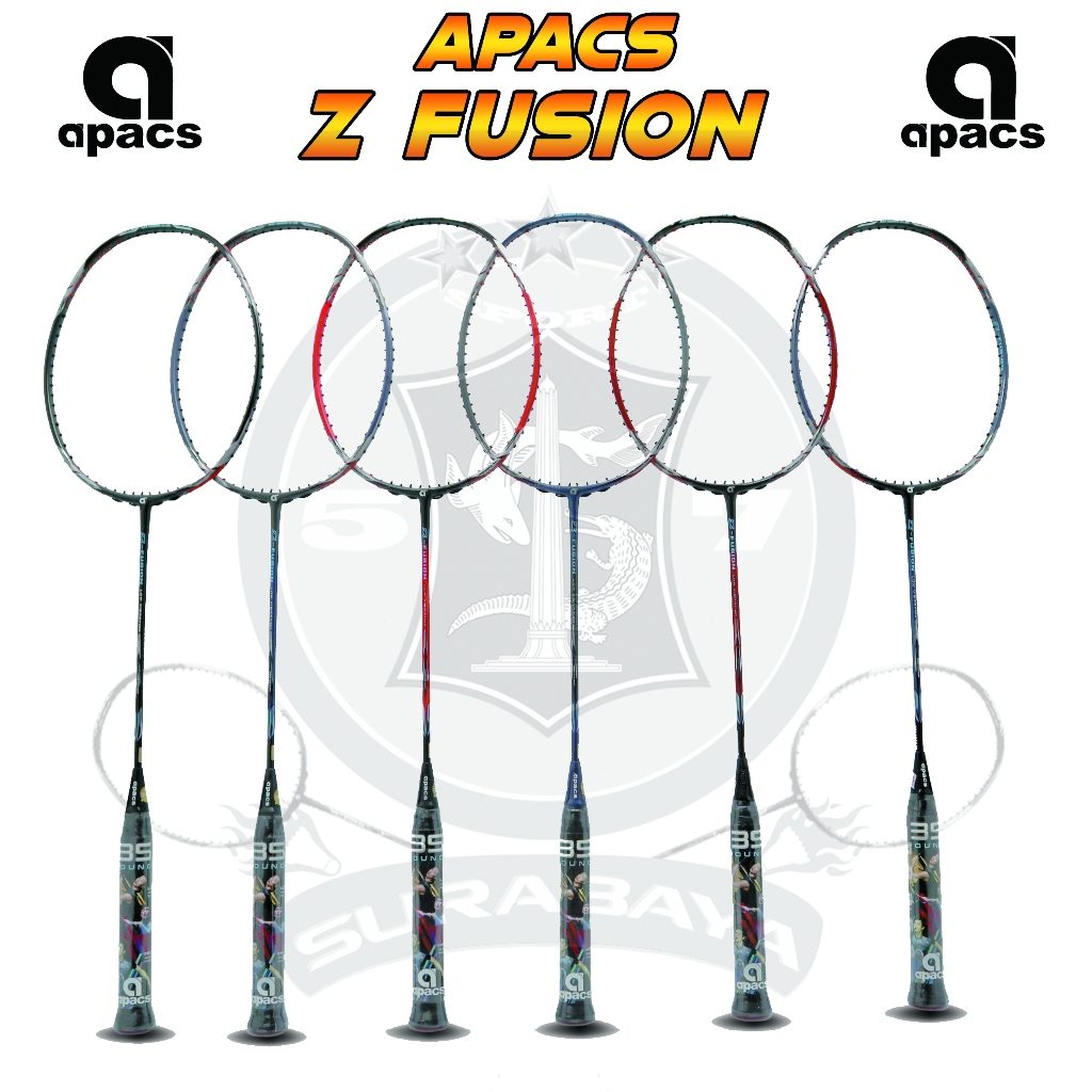 Jual Raket Original Apacs Z Fusion 5U G2 Bonus Senar dan Tas Badminton ...
