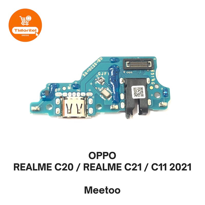 Jual BOARD CONNECTOR CHARGER REALME C20 / REALME C21 / REALME C11 2021 PCB KONEKTOR CAS | Shopee ...