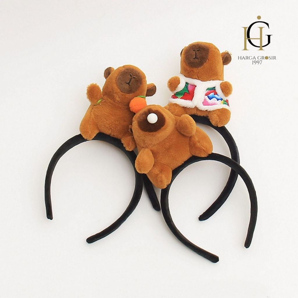 Jual Bando jepitan Boneka Capybara MN-1817 bando ratatouille tikus ...