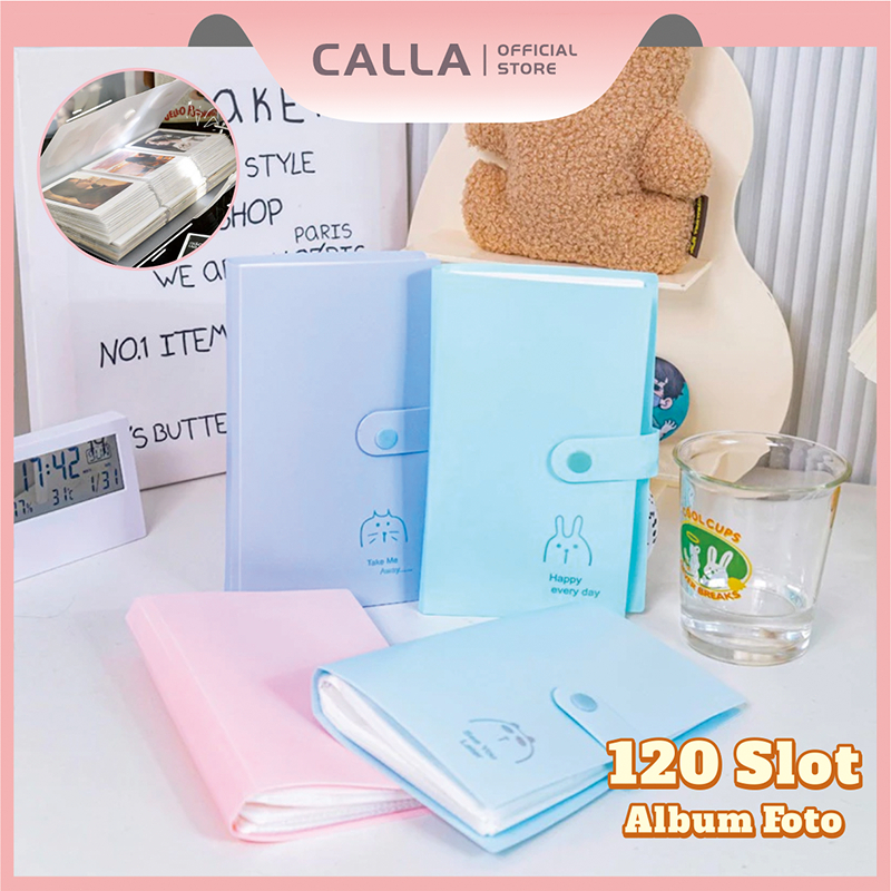 Jual Calla Album Foto Polaroid 2R /Album 120 Slot /Album Kartu Kecil ...