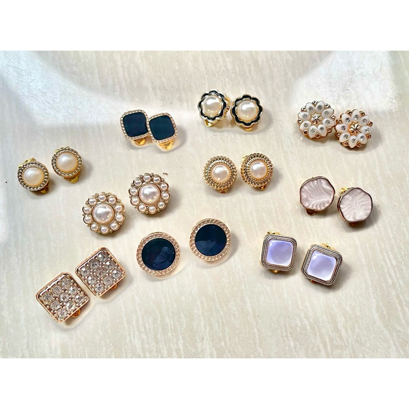 Jual Anting hijab klip jepit fashion terbaru | Shopee Indonesia