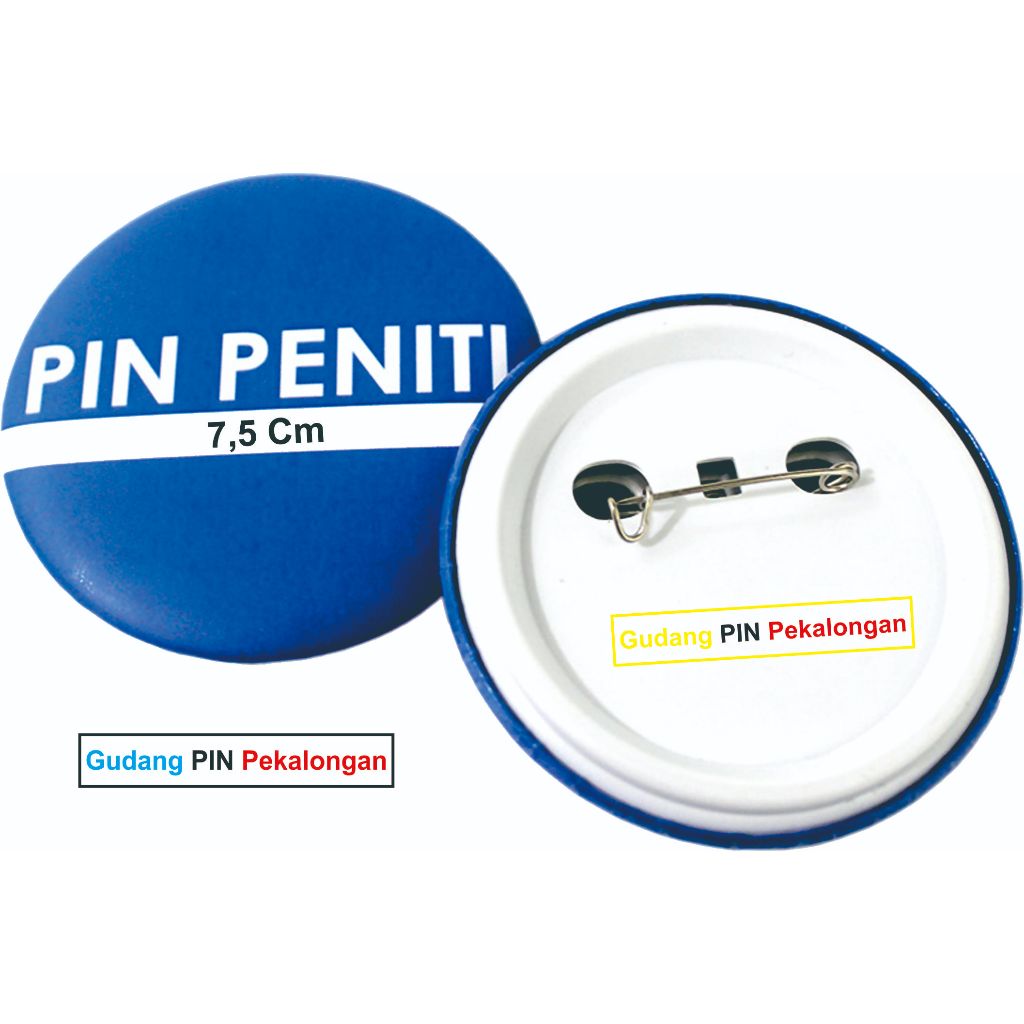 Jual PIN PENITI JUMBO UKURAN 7,5 CM GAMBAR BEBAS | Shopee Indonesia