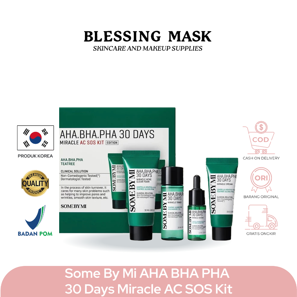 Jual SOMEBYMI AHA-BHA-PHA 30Days Miracle AC SOS KIT - Some By Mi New ...