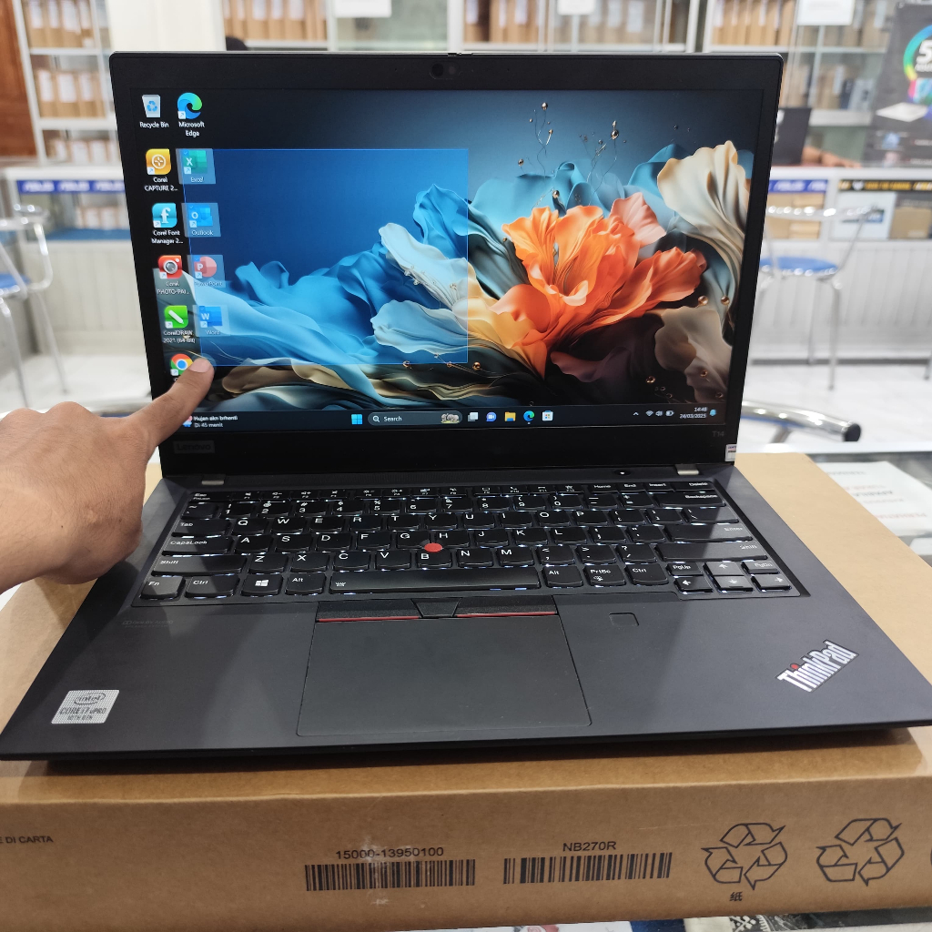 Jual Lenovo ThinkPad T14 i7 gen 10 RAM 16GB SSD 256GB Touchscreen ...