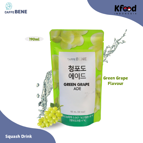 Jual Kfoodind - Caffebene Green Grape Ade 190ml | Shopee Indonesia