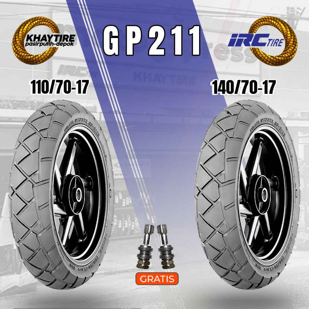 Jual Sepasang Ban Motor Yamaha XSR155 IRC GP-211 110/70 -17 dan 140/70 ...