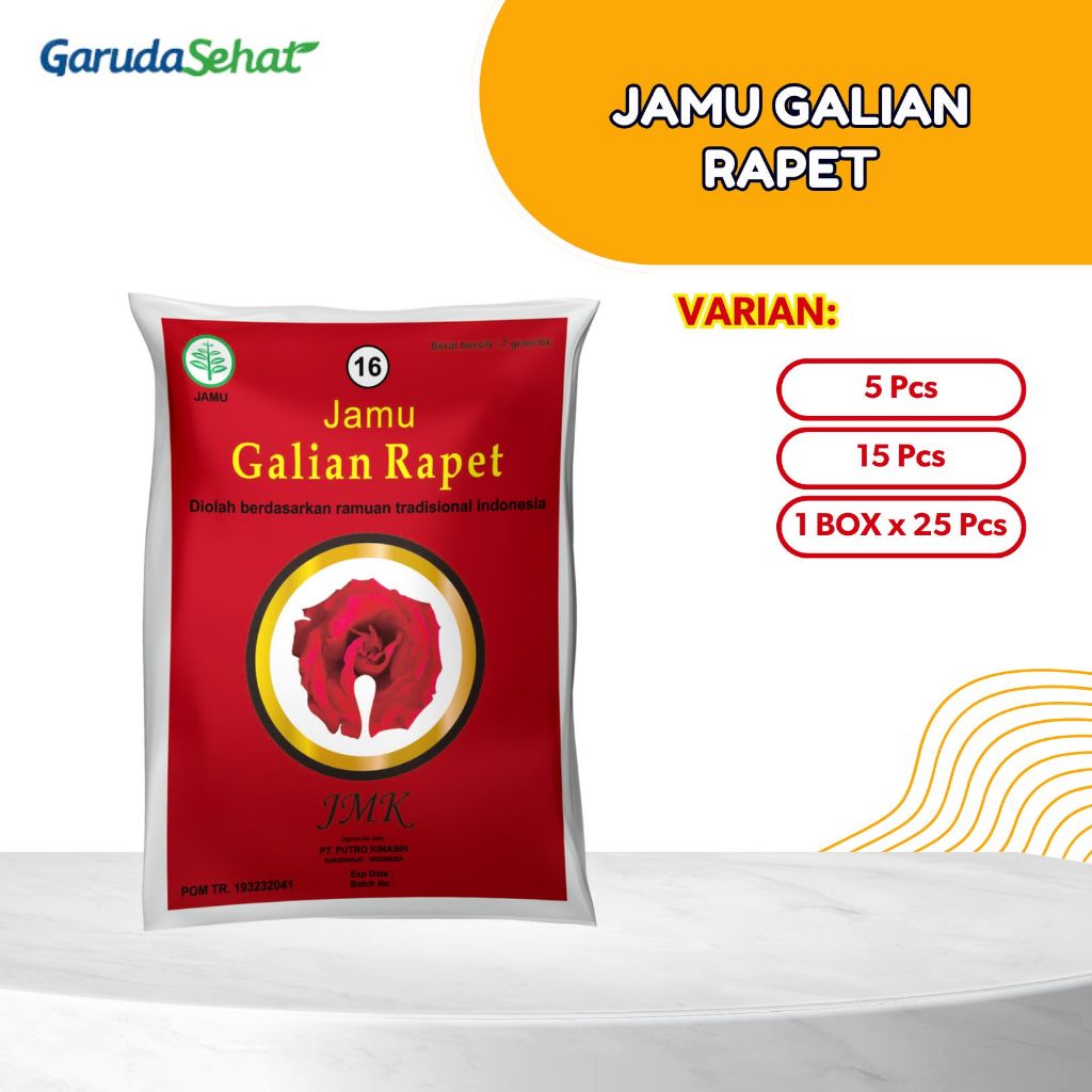 Jual Jamu Galian Rapet (7gr) [PILIH VARIAN] | Shopee Indonesia