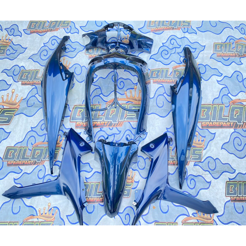 Jual Cover full sett body halus revo fit warna moonlight blue | Shopee ...