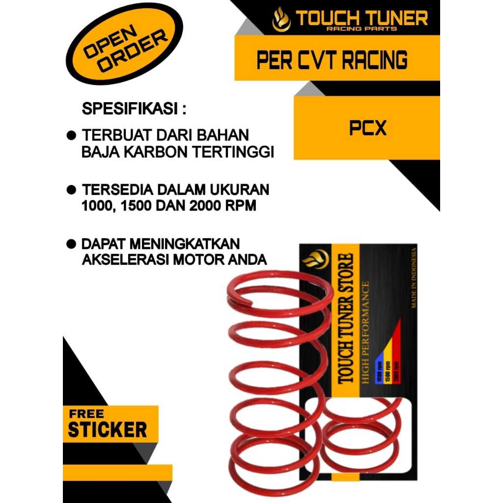 Jual PER CVT MOTOR MATIC 2000RPM NMAX AEROX PCX | Shopee Indonesia