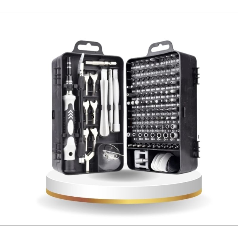 Jual Obeng 115 in 1 Hp full set Obeng Service Komputer Laptop Hp ...