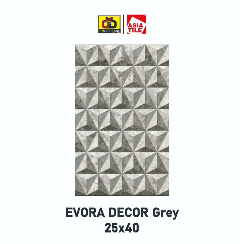Jual ASIA TILE 25X40 EVORA DECOR / KERAMIK DINDING ASIA TILE 25X40 ...