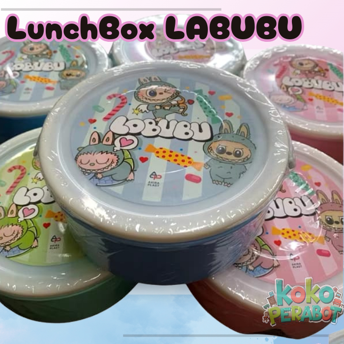 Jual Kotak makan labubu/Lunch box labubu/kotak bekal makan anak viral ...