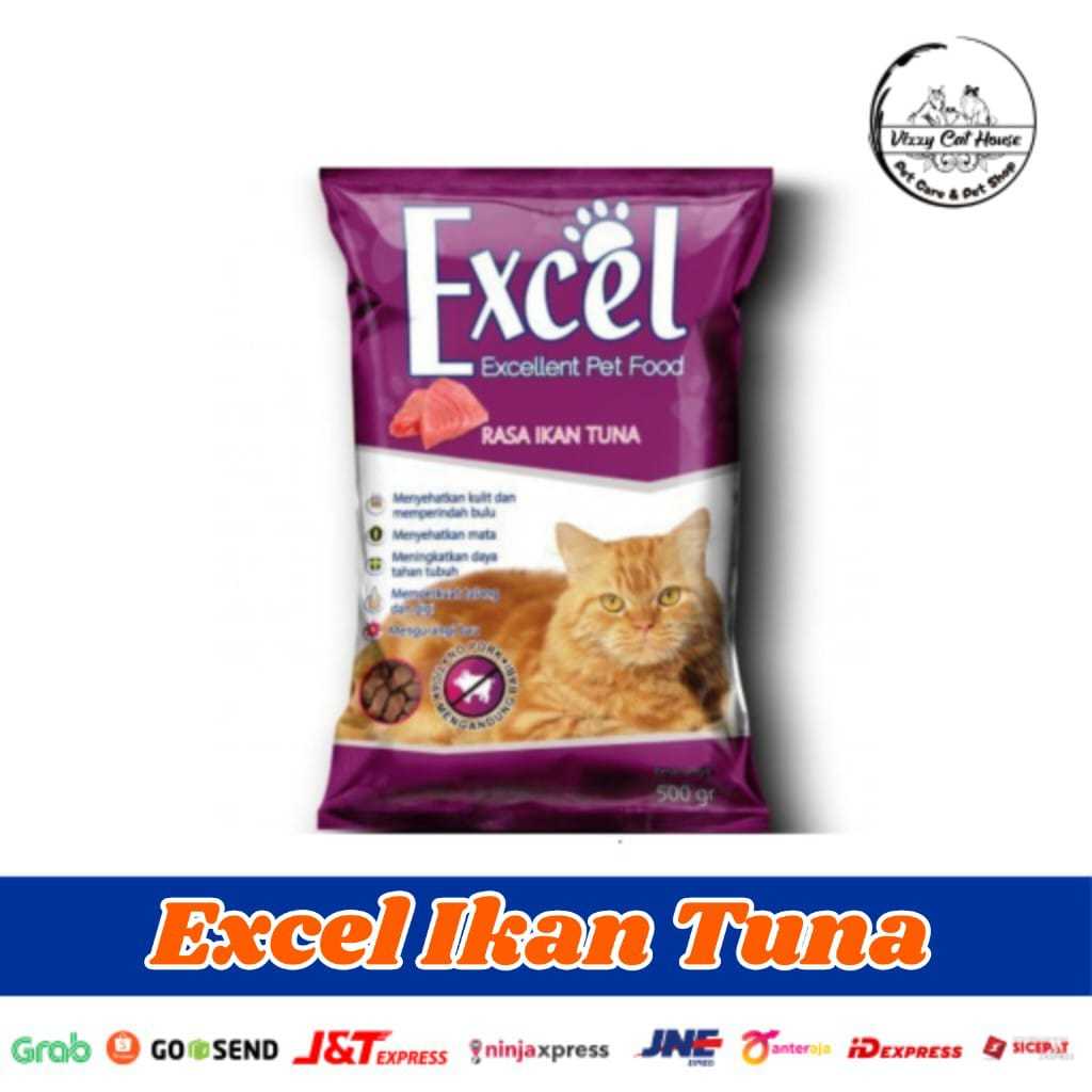 Jual Excel makanan kucing 500 gr freshpack | Shopee Indonesia