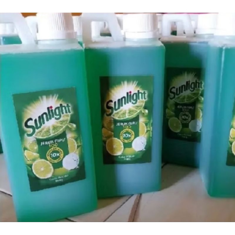 Jual Sunlight sabun cuci piring 1liter extra jeruk nipis(Non stiker) | Shopee Indonesia