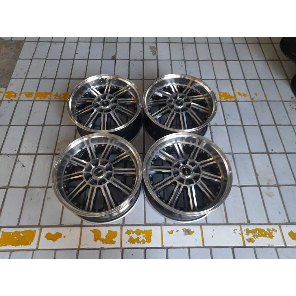 Jual VELG MOBIL RACING HSR RING 16 LEBAR 7 PCD 4X100, 4X114 ET38 BRIO AVANZA XENIA LIVINA JAZZ ...