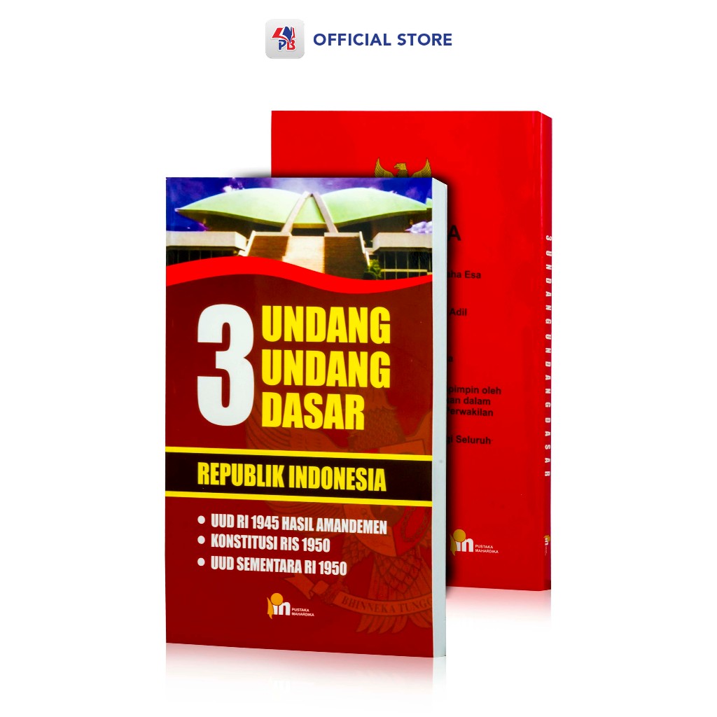 Jual Buku 3 Undang Undang Dasar Republik Indonesia / Pustaka Mahardika ...