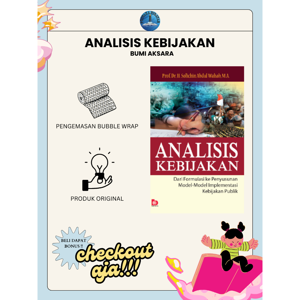 Jual Buku Analisis Kebijakan - Drs. Solichin - Bumi Aksara | Shopee ...