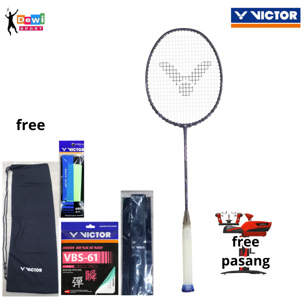 Jual Raket Badminton VICTOR AURASPEED FANTOME / AURASPEED 90F ...