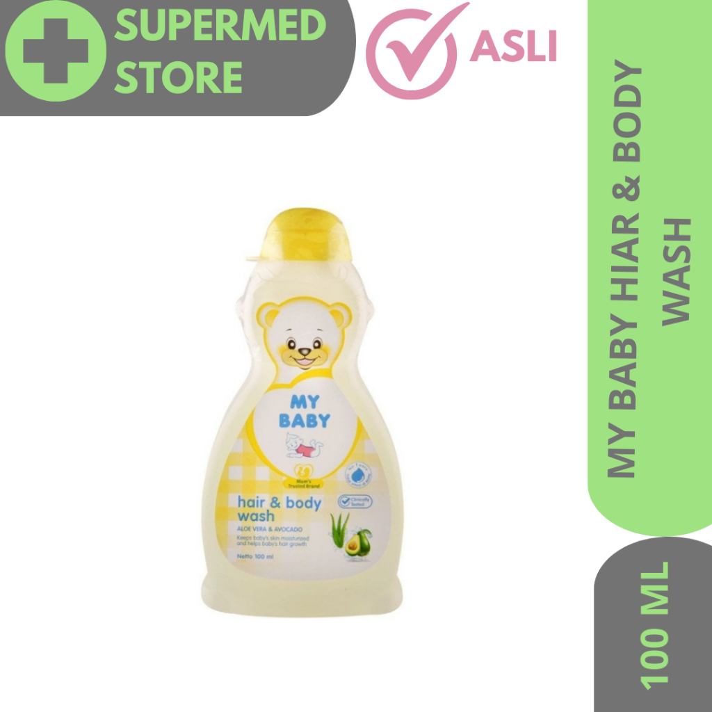 Jual My Baby Hair And Body Wash 100 ml / Sabun Shampoo Bayi 2in1 Isi ...