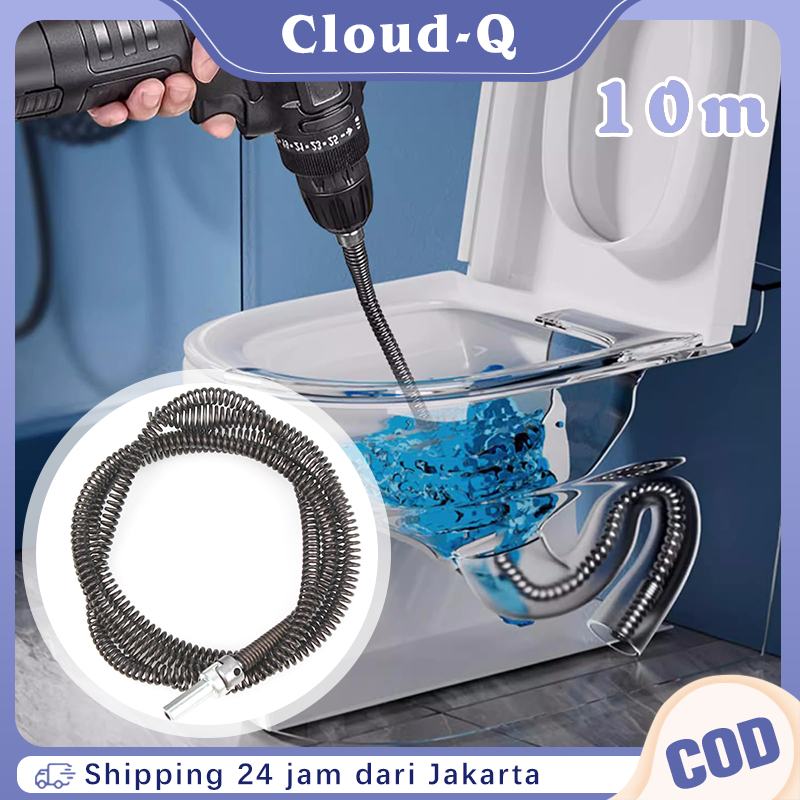 Jual Kawat Pembersih Saluran Mampet 10 Meter Flexibel Pembersih Kotoran Wastafel Pipe Cleaner ...